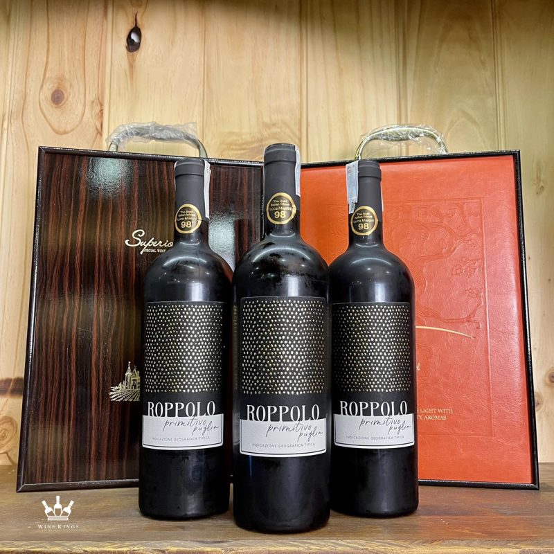 Rượu vang ROPPOLO primitivo giá rẻ nhập khẩu tốt nhất